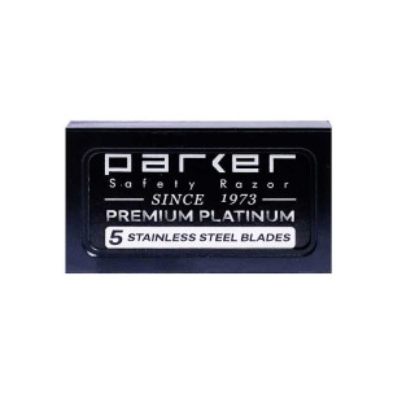Parker Premium Platinum Razor blades - Pack of 5